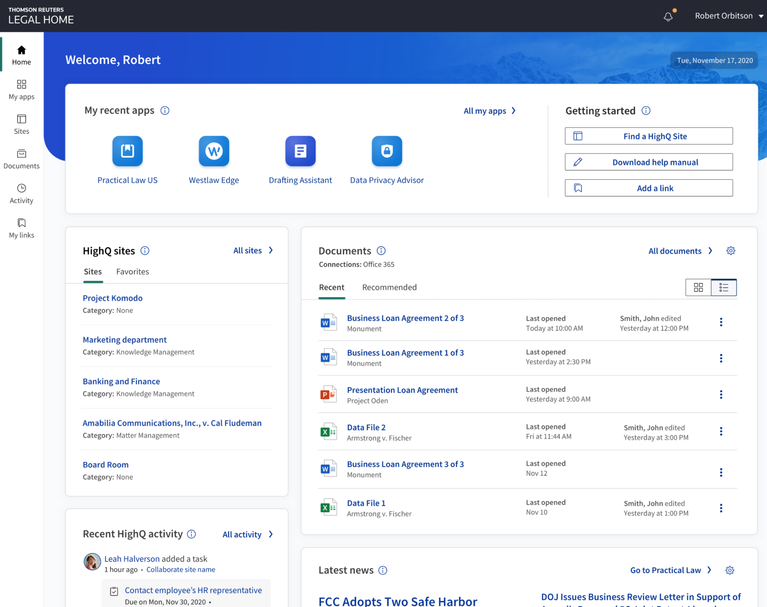 2020 Highlights: Legal Home Becomes Digital Launchpad, New Marketplace ...